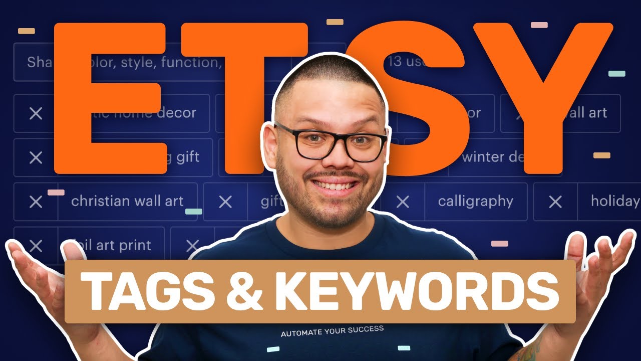 Etsy SEO Keyword And Tag Research Explained | How To Rank Higher - YouTube
