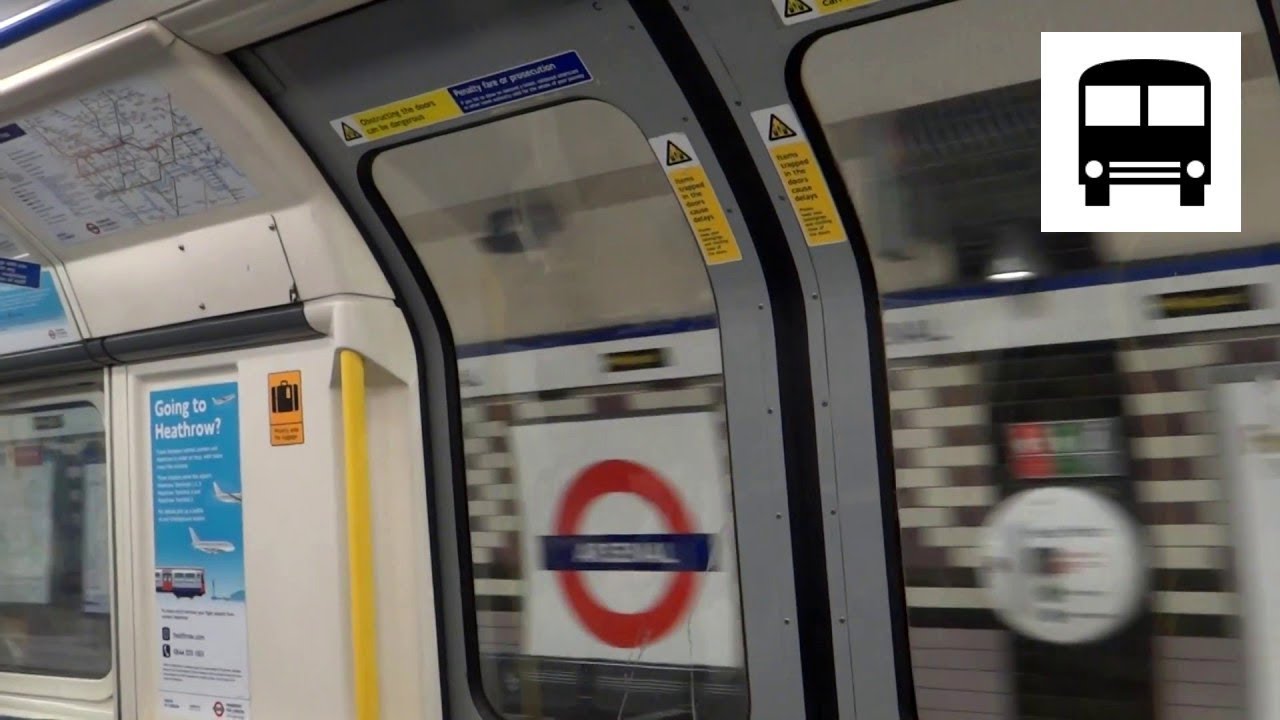 London Underground 1973 Stock - Holloway Rd to Arsenal (Piccadilly Line ...