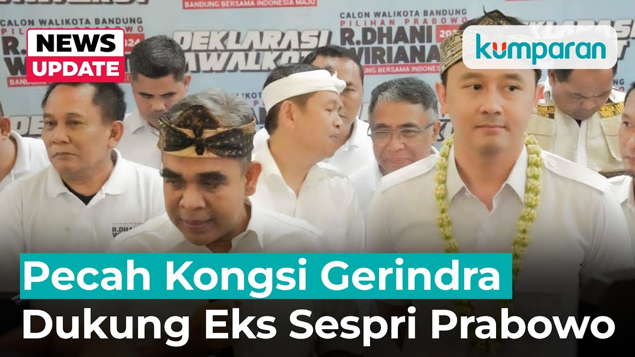 Gerindra Pecah Kongsi Karena Dukung Eks Sespri Prabowo - YouTube