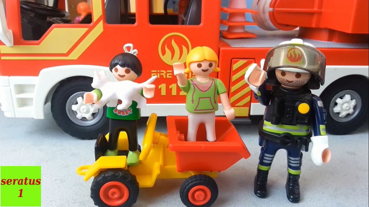 Anna und Lena retten die Katze Playmobil Film seratus1 - YouTube