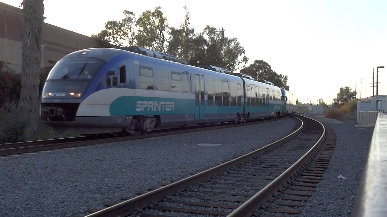 North County Transit District - SPRINTER - Siemens Desiro DMU - YouTube