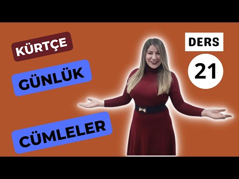 Kürtçe Günlük Cümleler! Ders 21 #kürtçe #kurdî #kurmancî #kürtçeders #günlükcümle #kürtçeöğreniyorum
