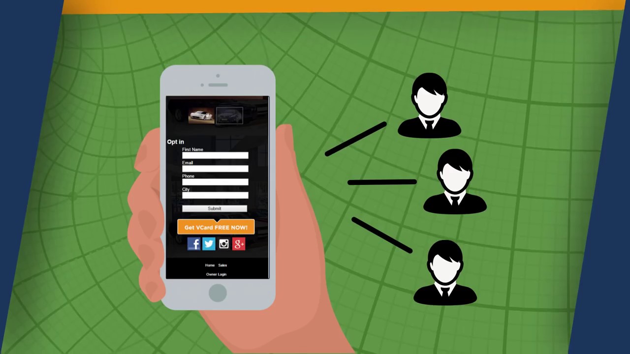 vCard Global Auto Dealer Demo - YouTube