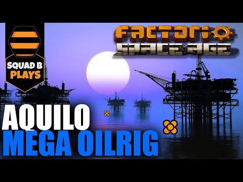 How to Build Effective Oilrig Bases on Aquilo in Factorio Space Age ...