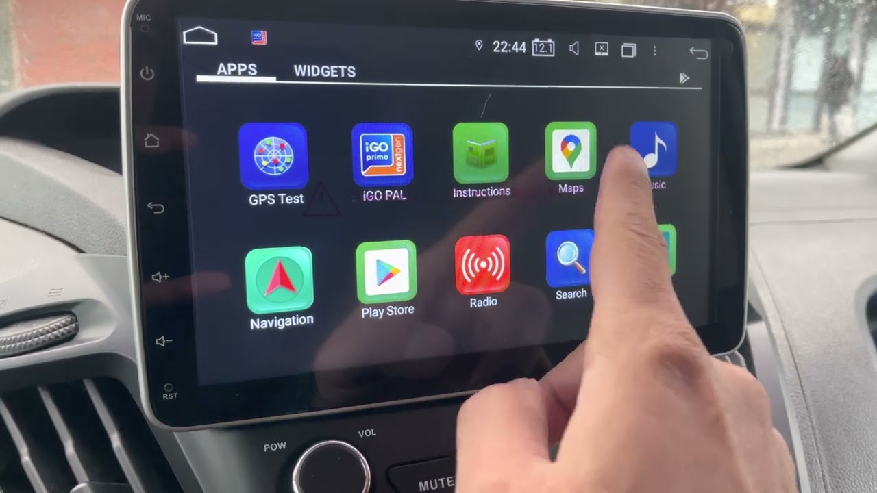 Ford Transit custom radio upgrade Navigation GPS backup camera Apple ...