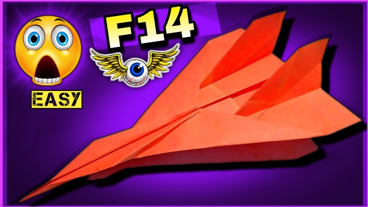 "The Ultimate Guide to Crafting a Paper F14 Jet ️" - YouTube
