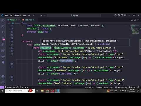 Signup Form in React | Deployment of React App on Netlify - YouTube