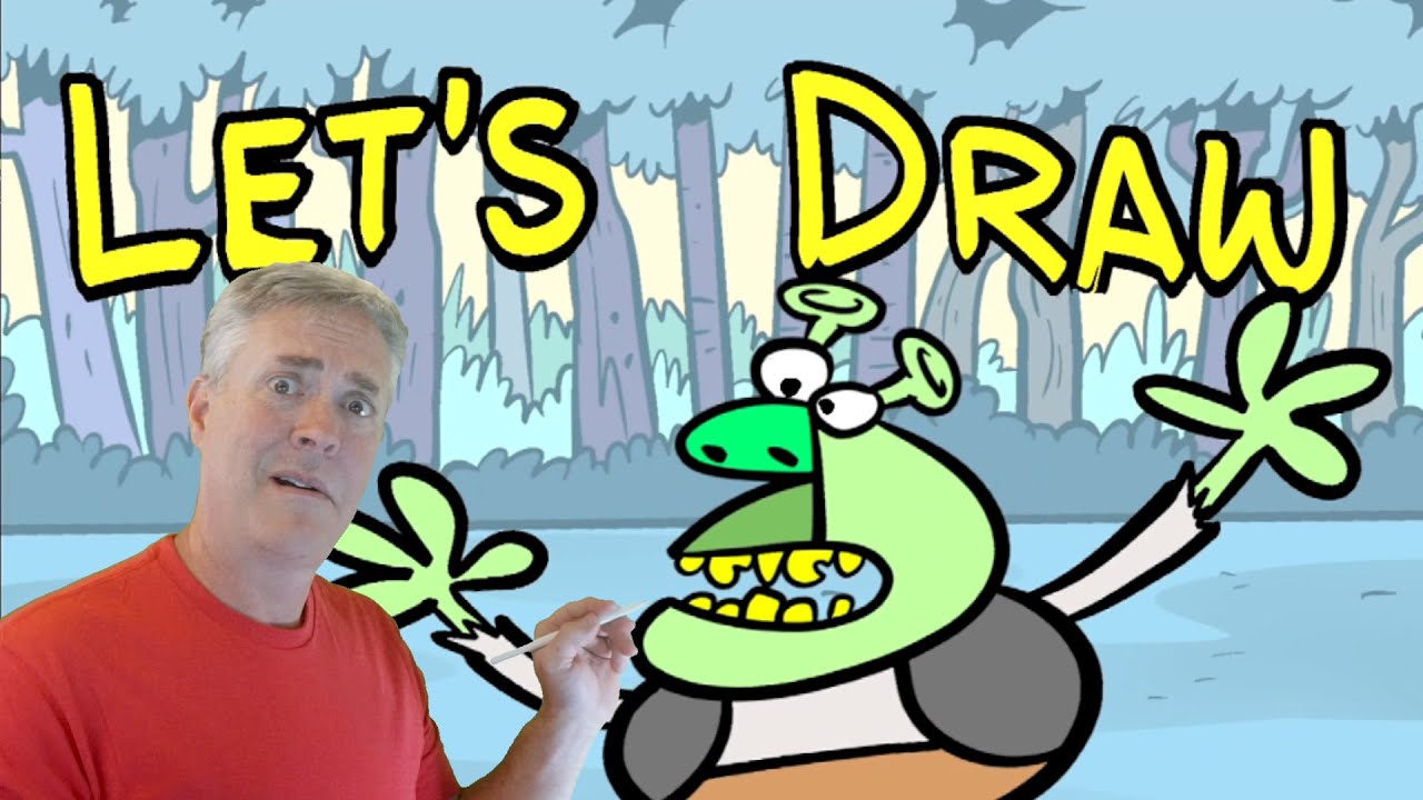 Let's Draw a -CrAzY- Shrek - YouTube