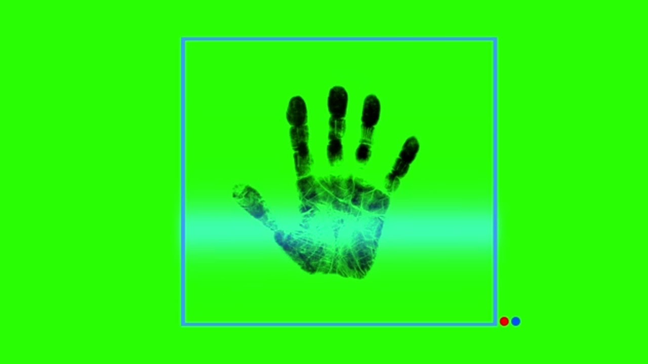 FINGER PRINT GREEN SCREEN - YouTube