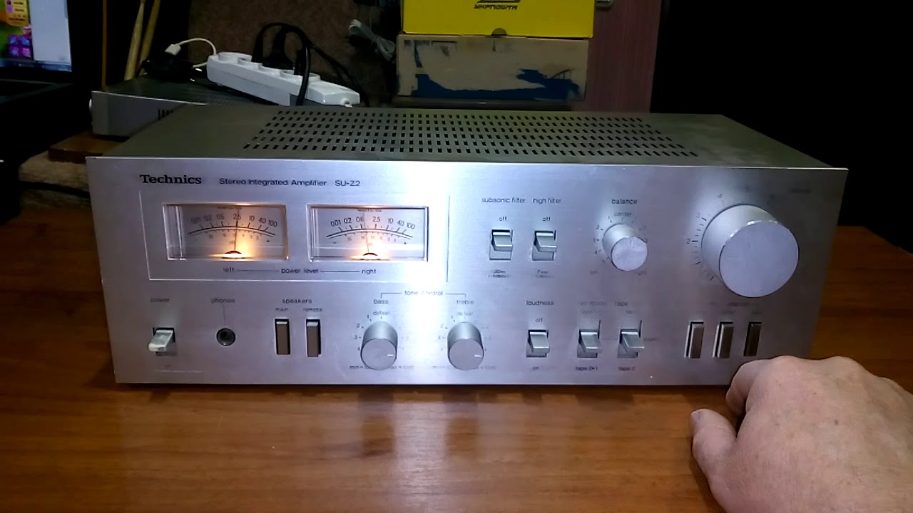 Усилитель Technics SU-Z2 - YouTube