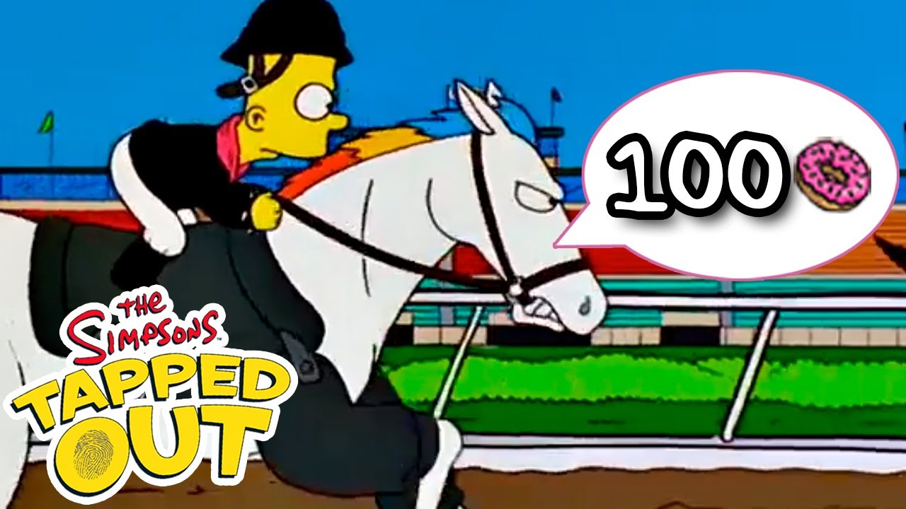 The Simpsons: Tapped Out - Jockey Bart - Premium Character Walkthroughs ...