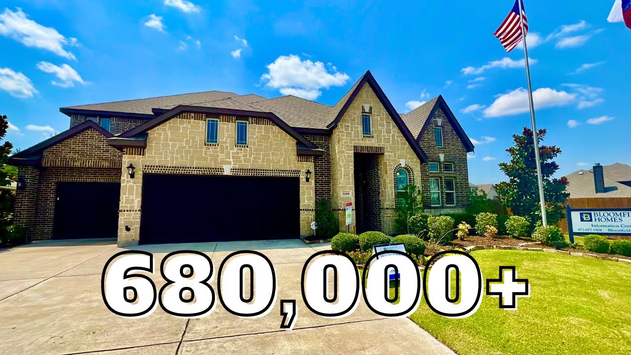 STUNNING MODERN STONE & BRICK HOUSE NEAR DALLAS TEXAS | 5 Bed | 3.5 ...