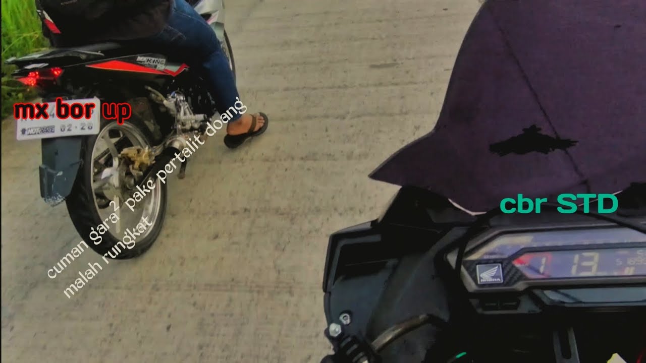 motor mx king spek 62 rungkat😱, cbr std santay aja😎 - YouTube
