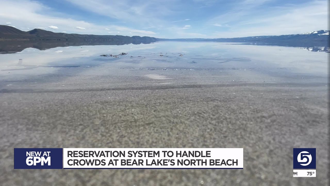 With Bear Lake beaches reaching capacity, Idaho now takes reservations ...
