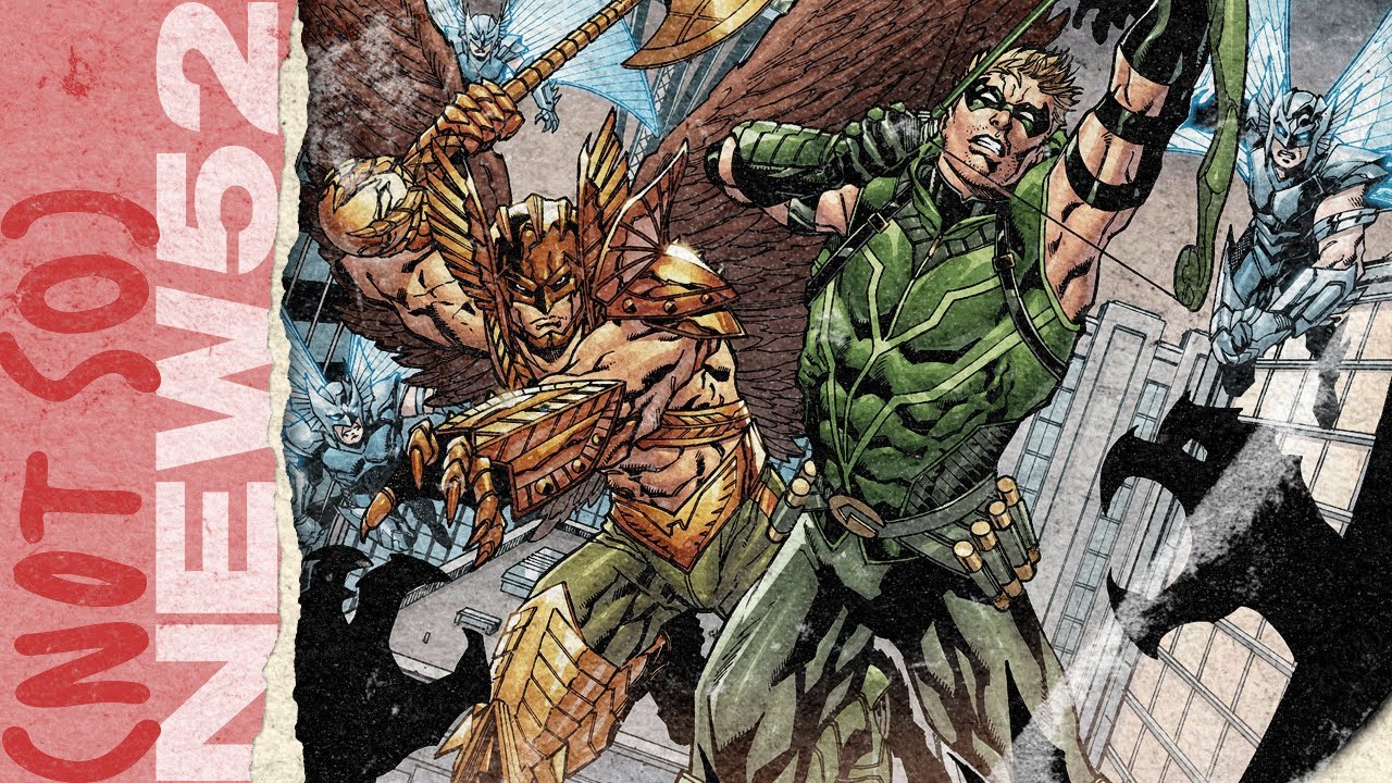 Green Arrow #14 | Hawkman: Wanted | New 52 Comic Book Review - YouTube