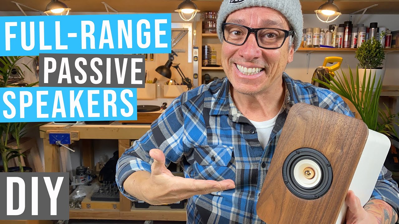 Full Range speakers | DIY | 3 inch drivers from AliExpress and scrap ...