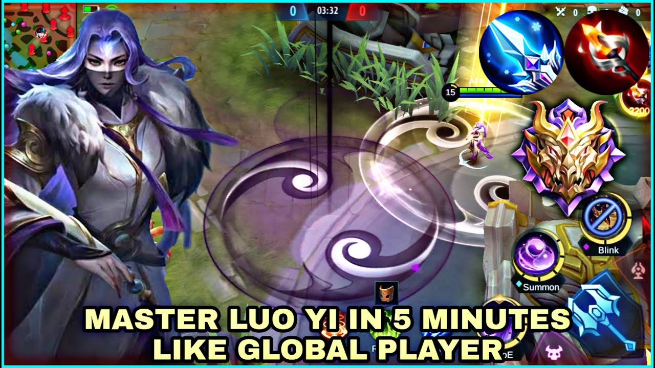 How to Use Luo Yi | Master Luo Yi In Five Minutes | Mobile Legends ...