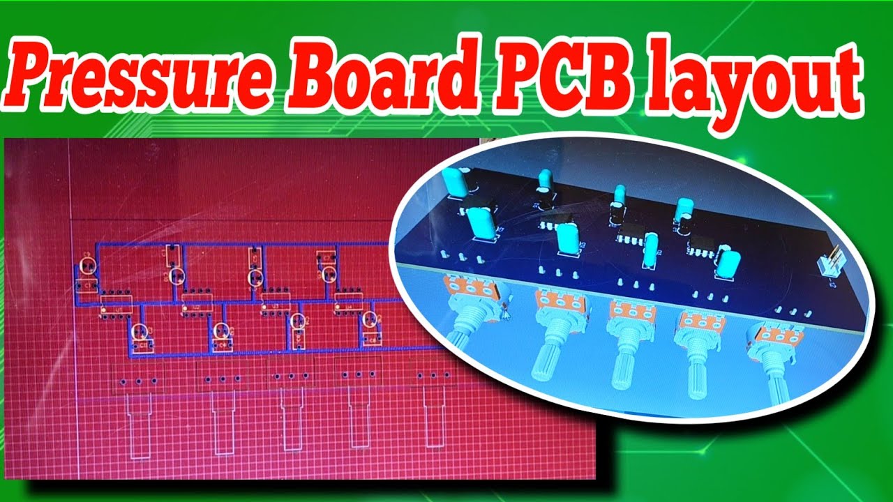 Pressure Board PCB layout || Equalizer pressure board pcb - YouTube