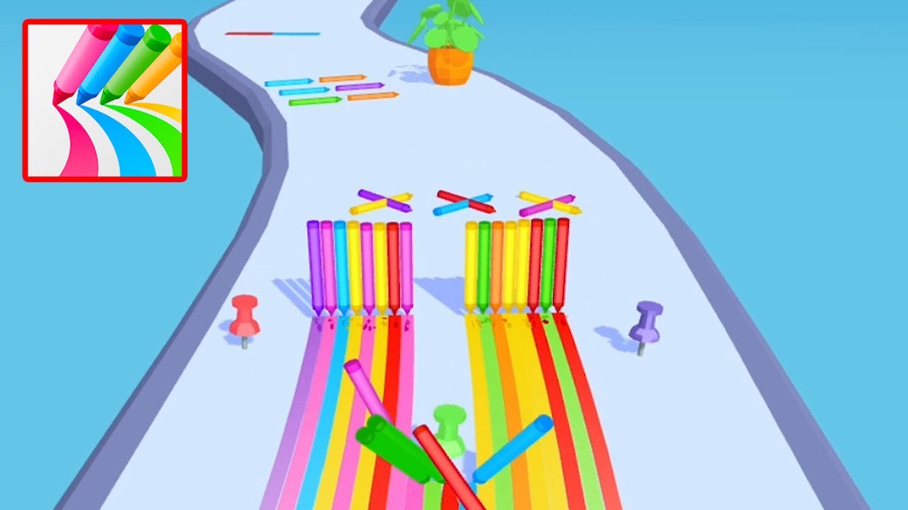 Pencil Rush 3D - Gameplay Walkthrough Part 1 (Android, iOS) - YouTube