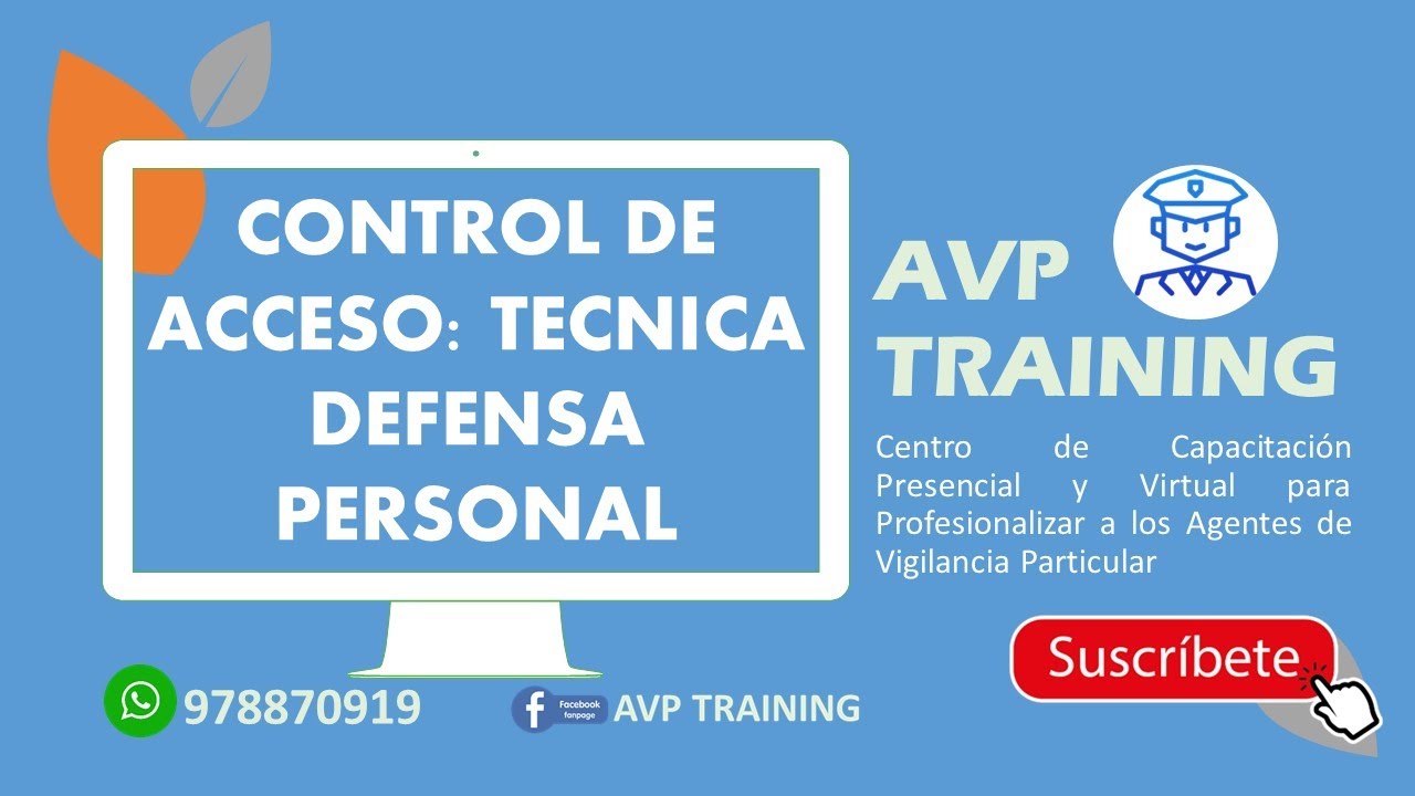Control de Acceso: Técnicas de Defensa Personal - YouTube