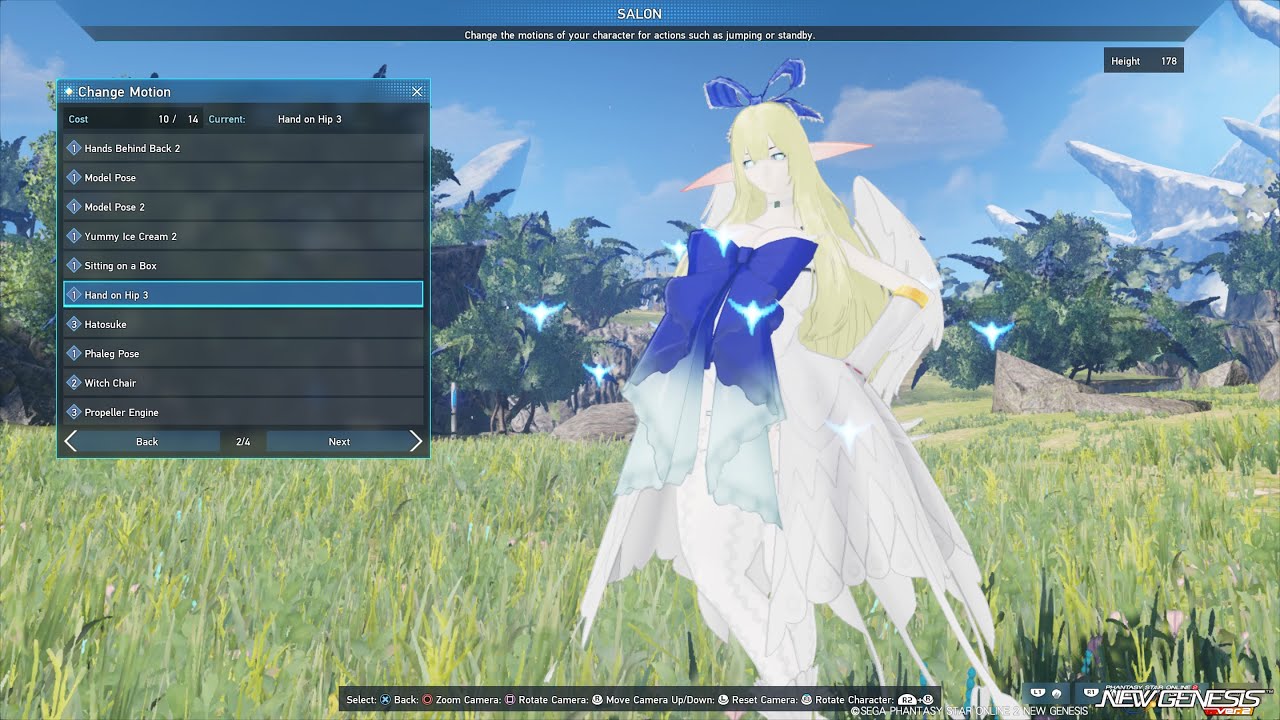 PSO2 NGS Character Creation Tutorial, Angel Flonne Mia - YouTube