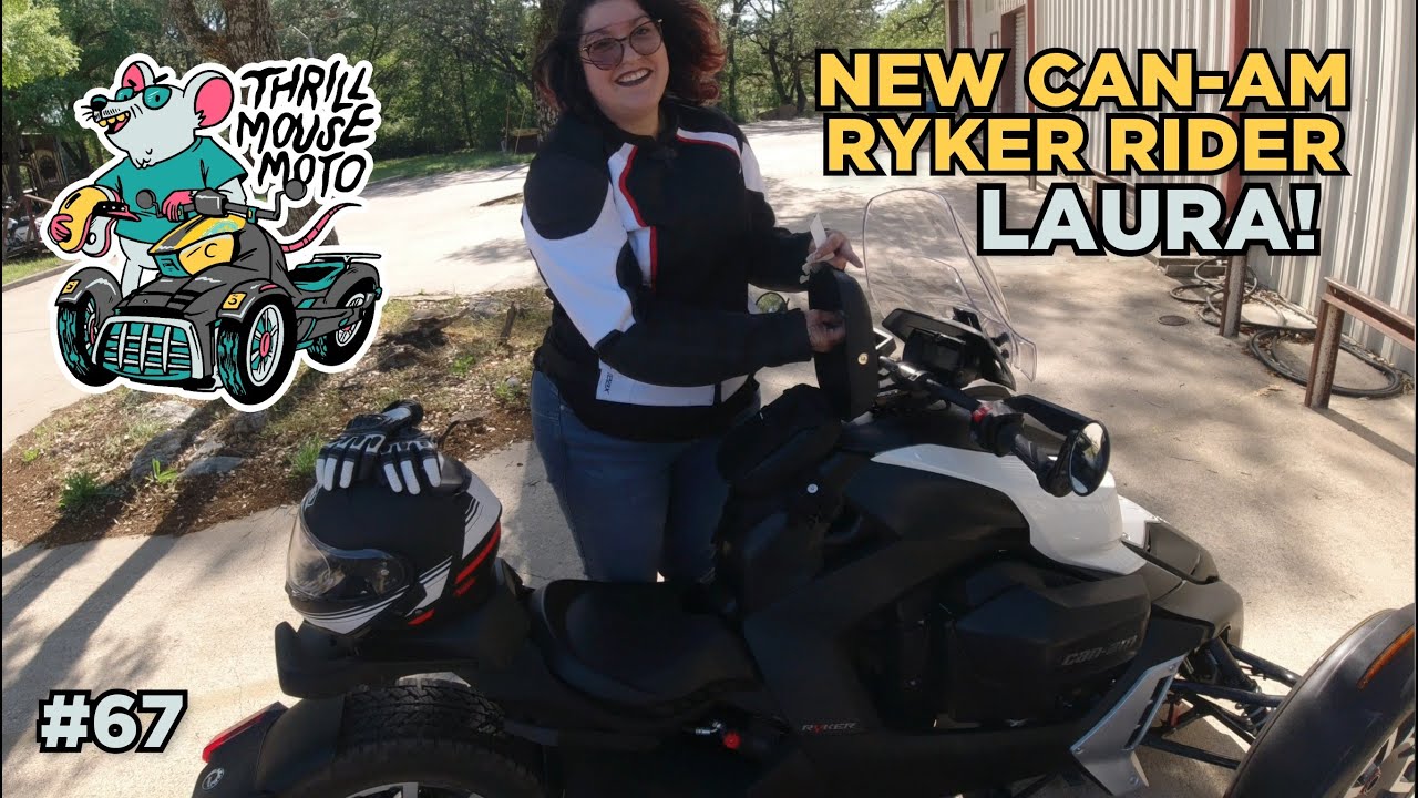 Meet Laura's New 2021 Can-Am Ryker Rally // New Rider! ☝ - YouTube