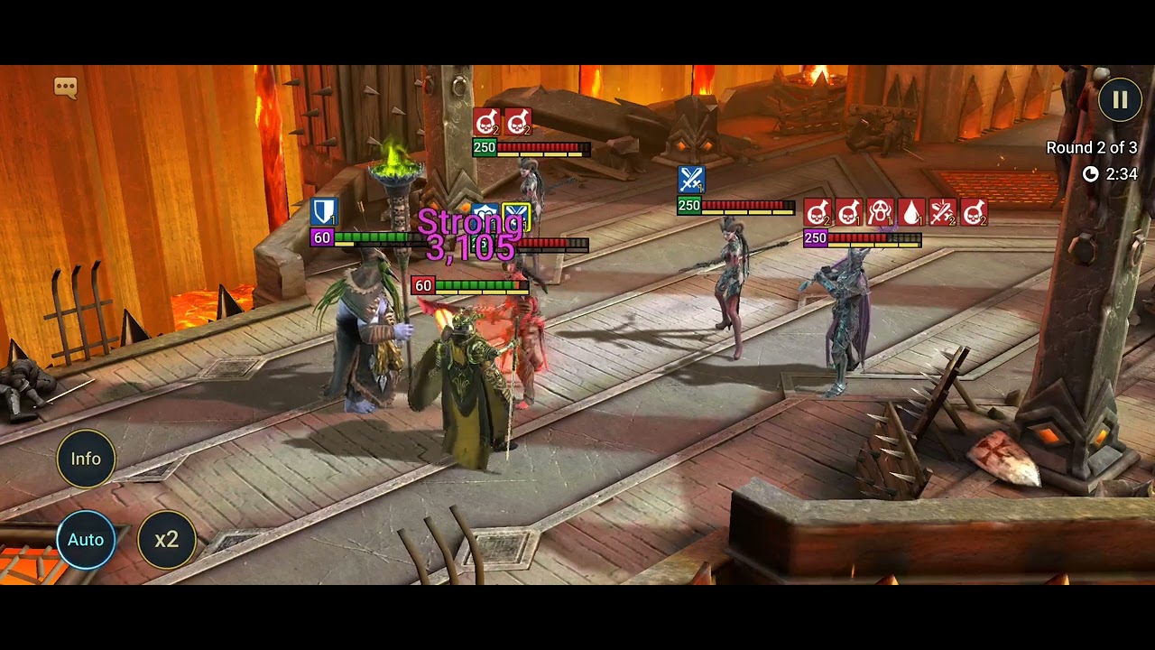 Raid: Shadow Legends Campaign 12-7 Nightmare - The EASY Way - YouTube