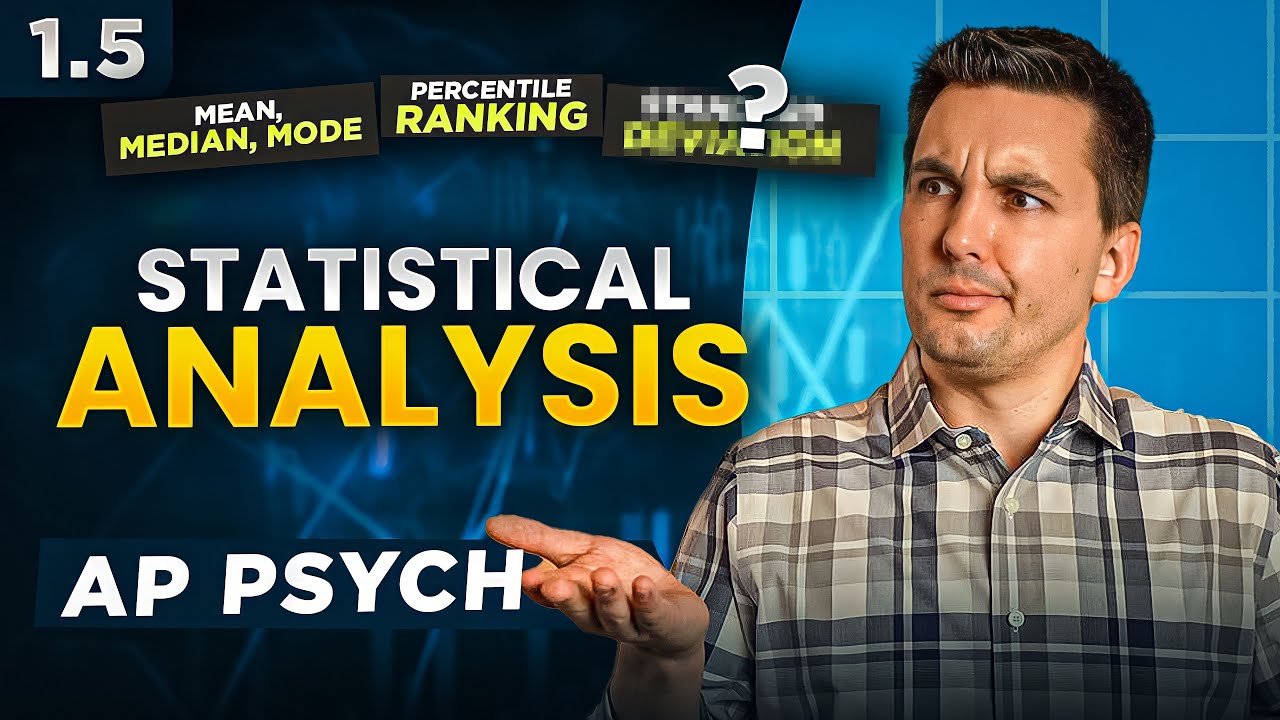 Statistical Analysis in Psychology [AP Psychology Review Unit 1 Topic 5 ...
