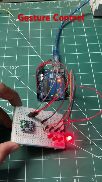 Gesture Control LED || MPU6050 module - YouTube