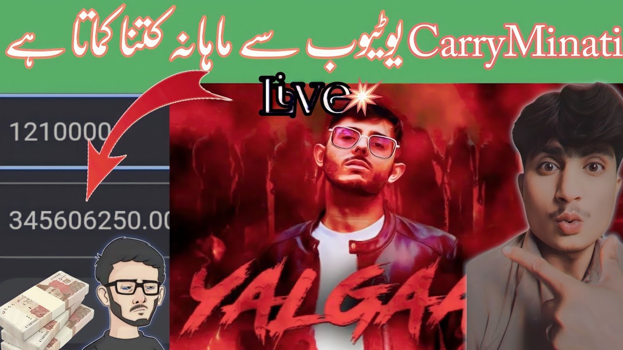 CarryMinati YouTube se mahana kitna kamata hai | Secret Creator - YouTube