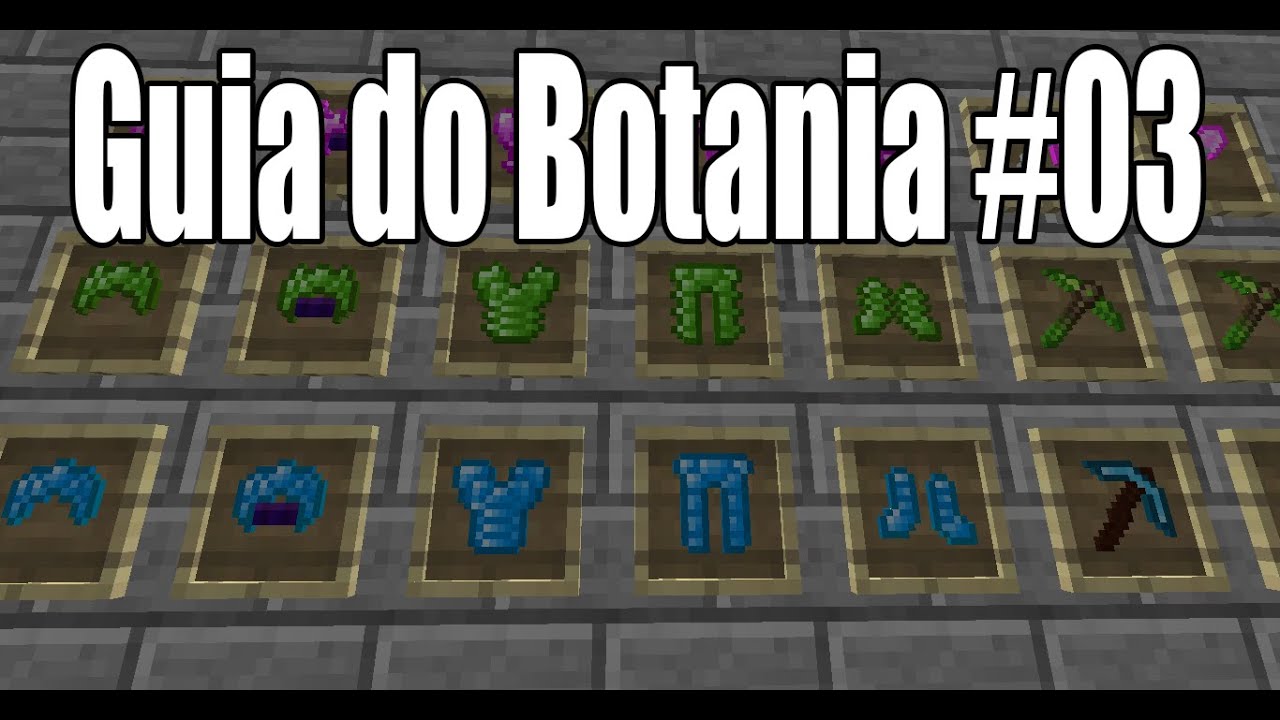 Armaduras e Ferramentas do Botania[EP03]Minecraft Tutorial Guia do ...