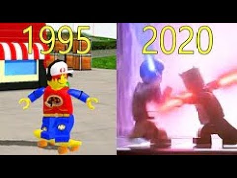 Evolution of LEGO Games 1995-2020 - YouTube