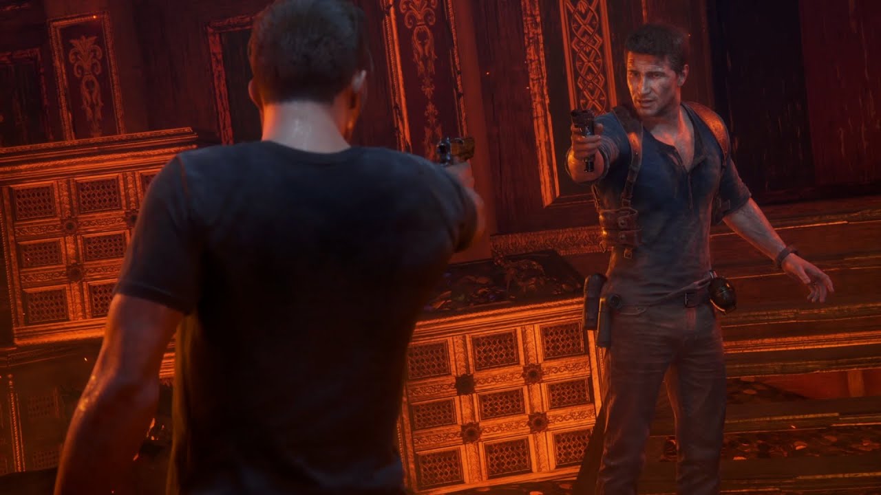 Uncharted 4 Final Boss Fight - Nathan vs Rafe || CyberPeace Café ...