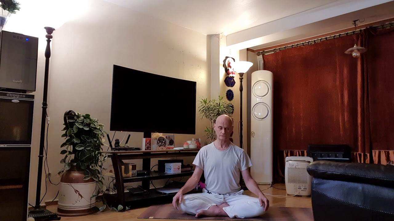 Yoga with Ron first meditation - YouTube