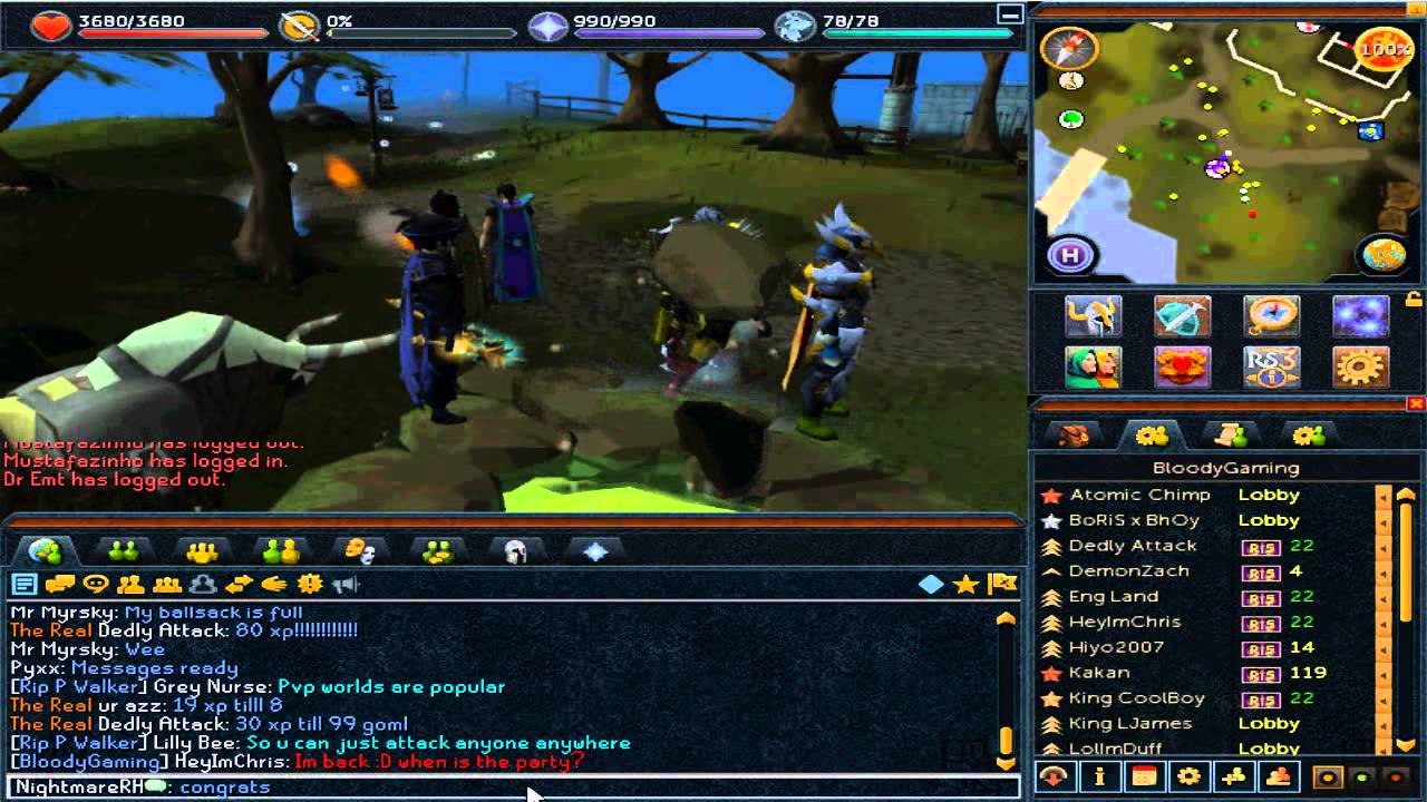 Runescape JMods + 99 Divination & Less Botters - YouTube