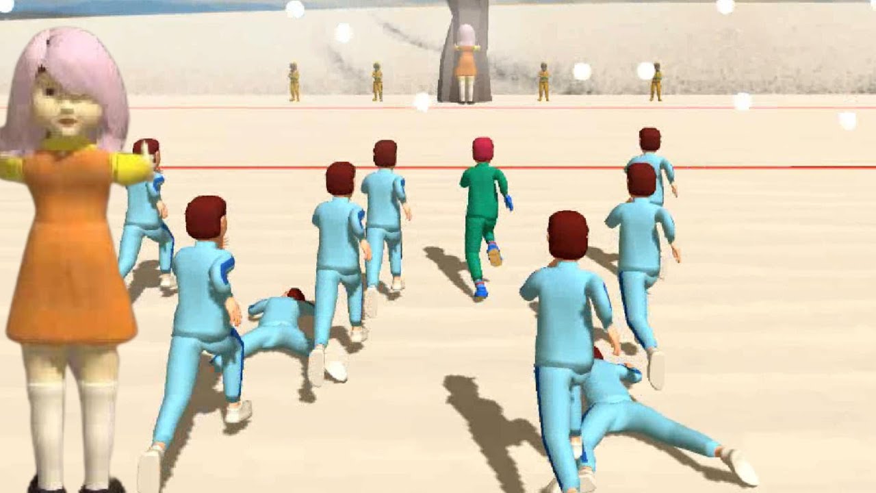 Squid Game 3D Logay Coi FULL SEASONS PERFECT 5 - Green Light Challenge ...