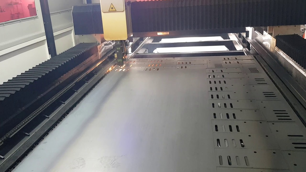 debitare laser tabla - YouTube