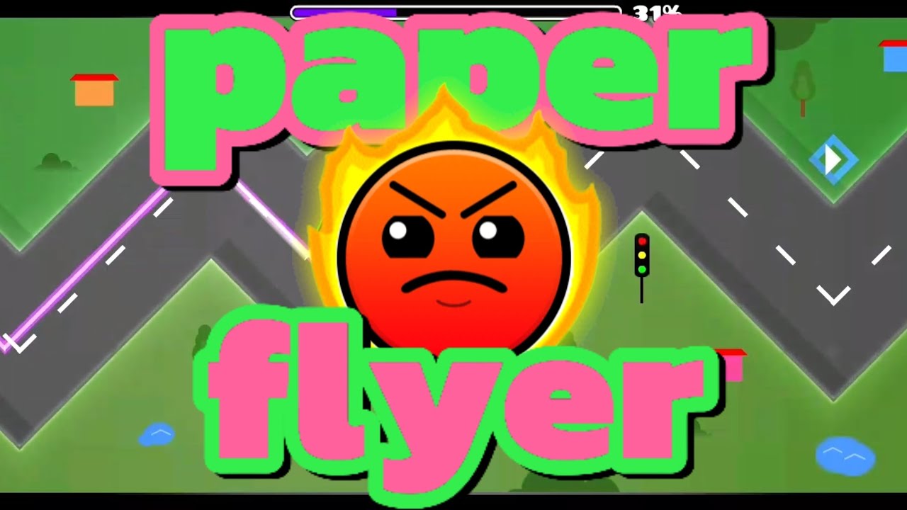 paper flyer by krenogd | Geometry Dash 2.2 - YouTube