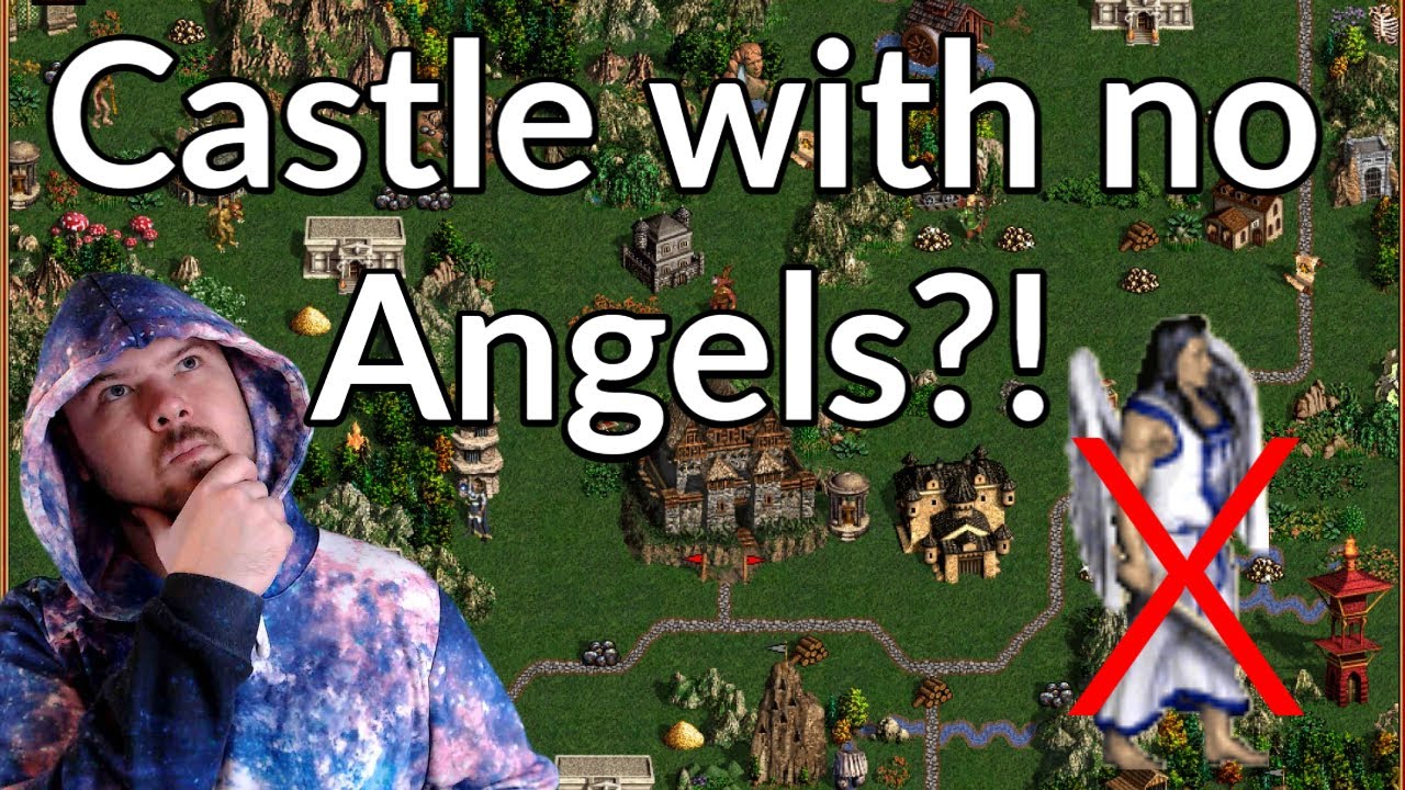 Castle game with NO ANGELS?! || Heroes 3 Castle Gameplay || Jebus Cross || Alex_The_Magician ...
