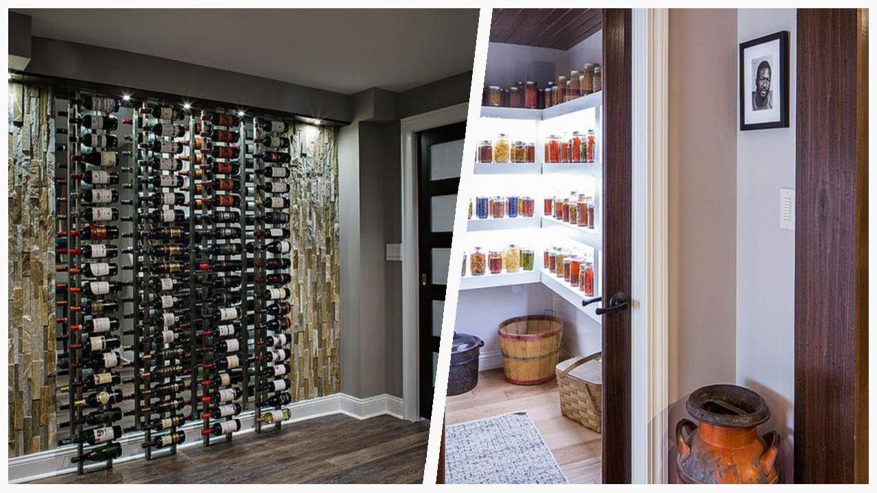 75 Medium Tone Wood Floor And Terra-cotta Tile Wine Cellar Design Ideas ...