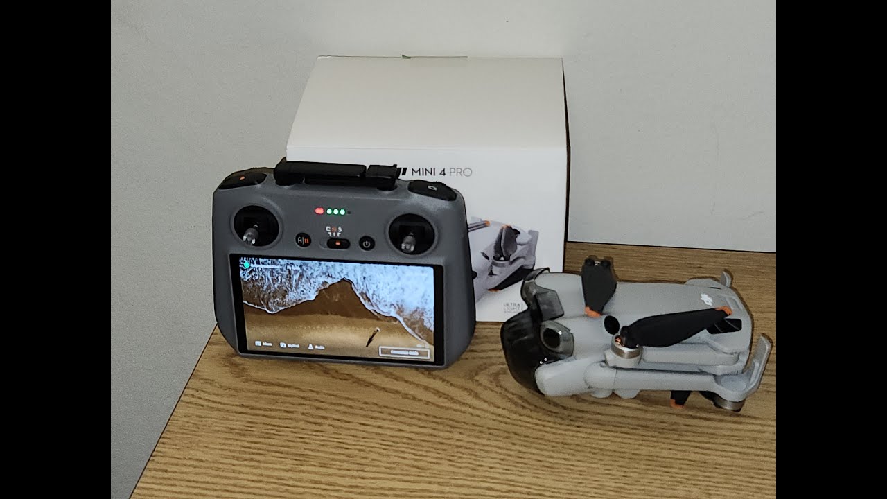 Dji mini 4 pro controller - YouTube