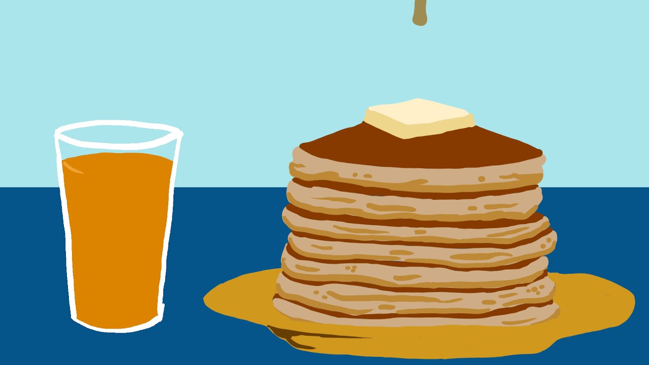 Pancakes 2D Liquid Animation by Jaime Calme - YouTube