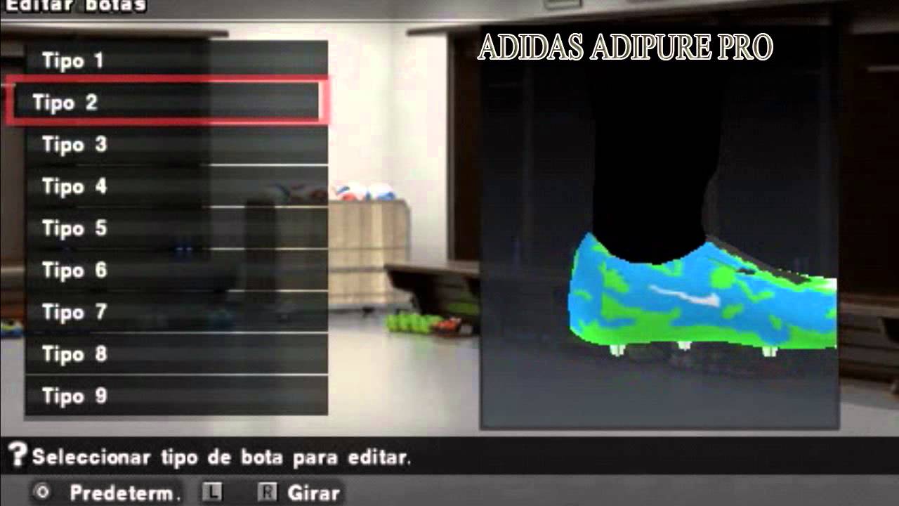 Coleccion de Botas PES 2014 PSP - YouTube