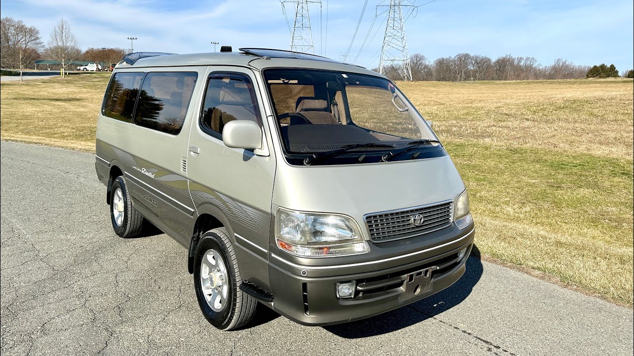 1998 TOYOTA HIACE SUPER CUSTOM LIMITED KZH106 - TURBO DIESEL - 4WD ...
