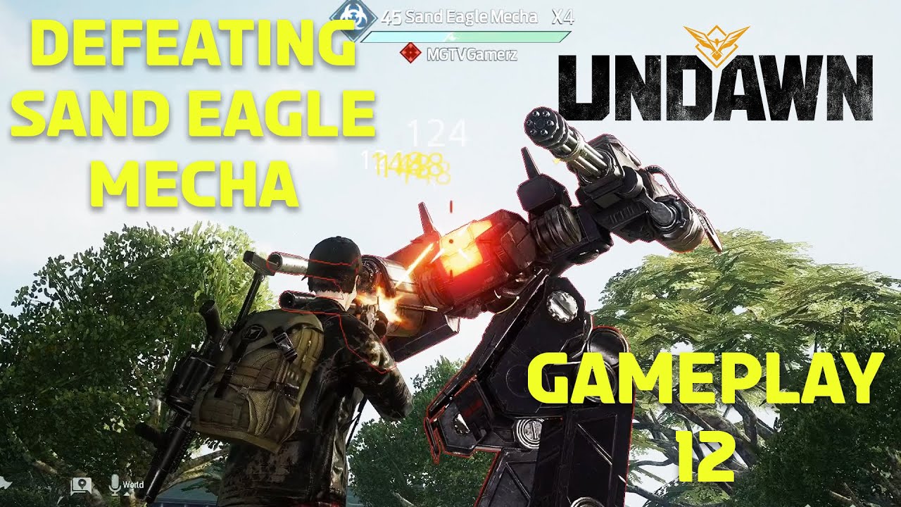 UNDAWN - SAND EAGLE MECHA, Defeating This Boss Was Not Easy - HINDI ...