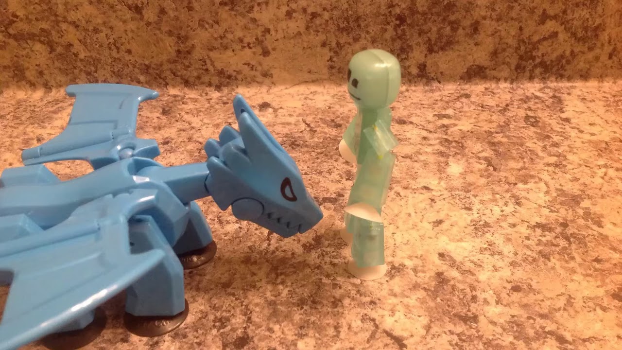 Dragon in the Dark! #stikbot - YouTube