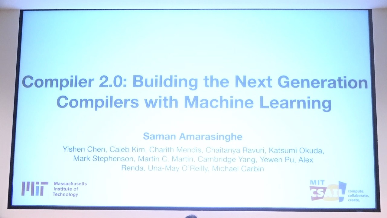 Saman Amarasinghe - Compiler 2.0: Building the Next Generation ...