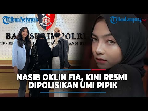Nasib Oklin Fia, Kini Resmi Dipolisikan Umi Pipik Imbas Konten Jilat Es Krim