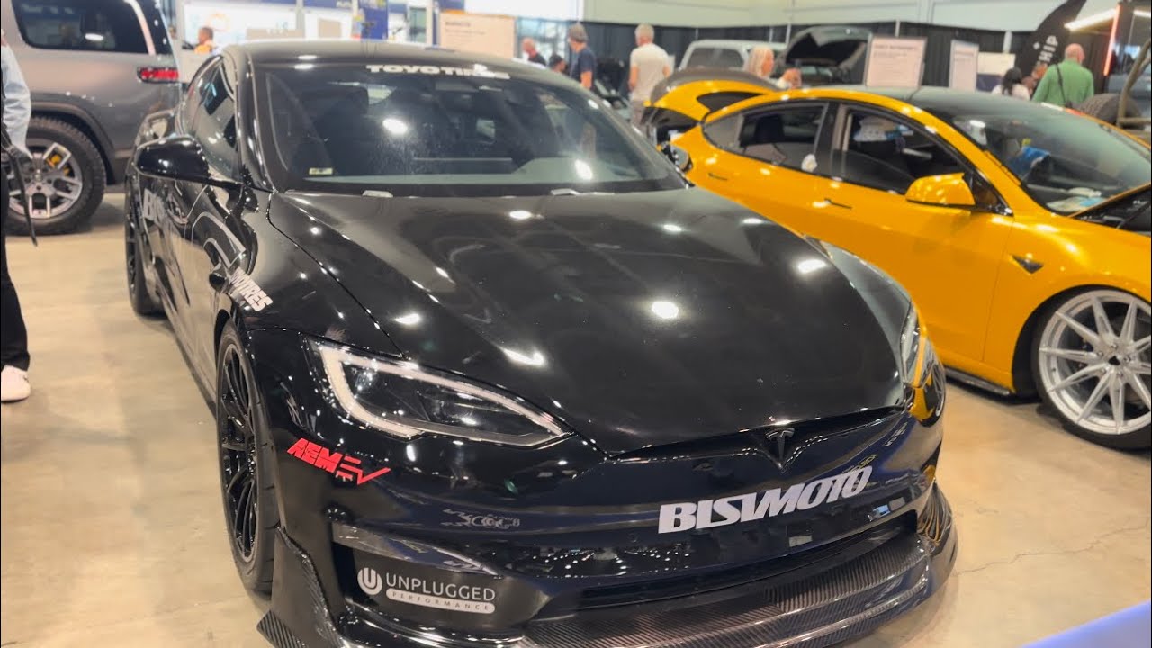 2023 SEMA Future Tech Central Hall FIRST Dedicated EV Section Featuring ...