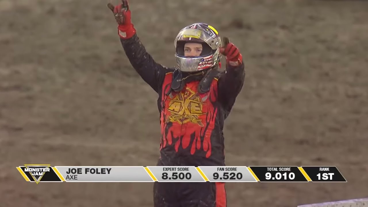 Joe Foley is known for Freestyle Foley Monster Jam God’s Plan Drake Axe ...